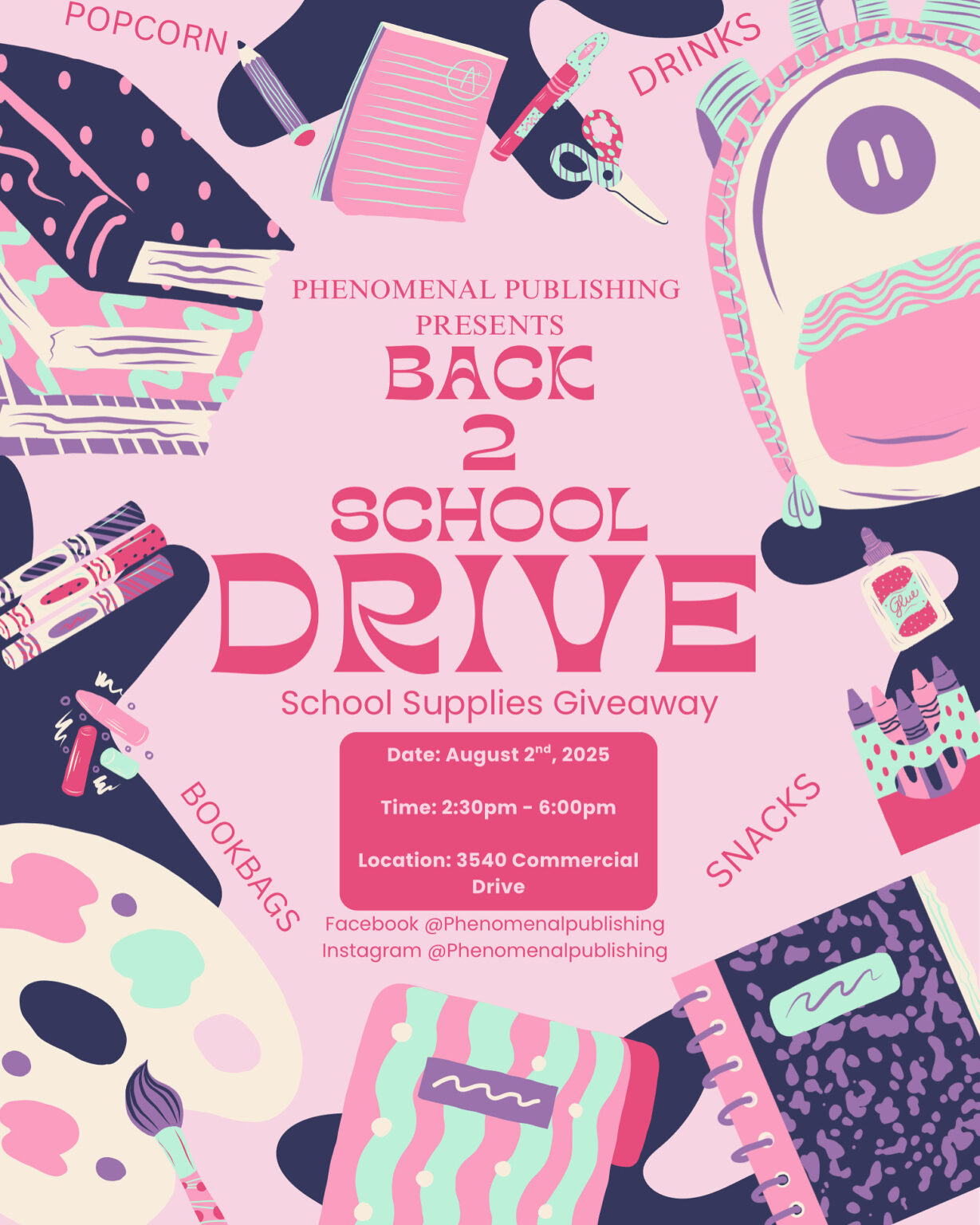 Back 2 School Drive - International District